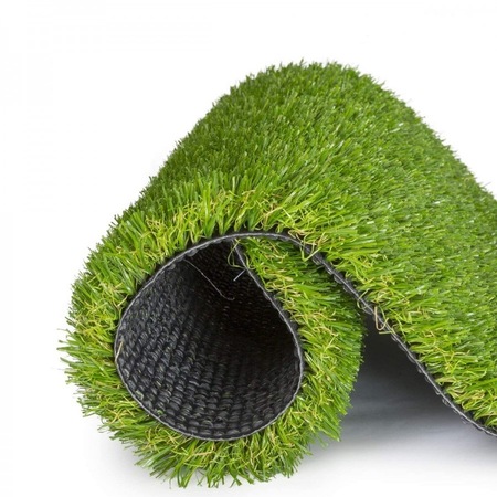 Gazon artificial Krasino, verde, fibra plastic, rezistent la UV ...