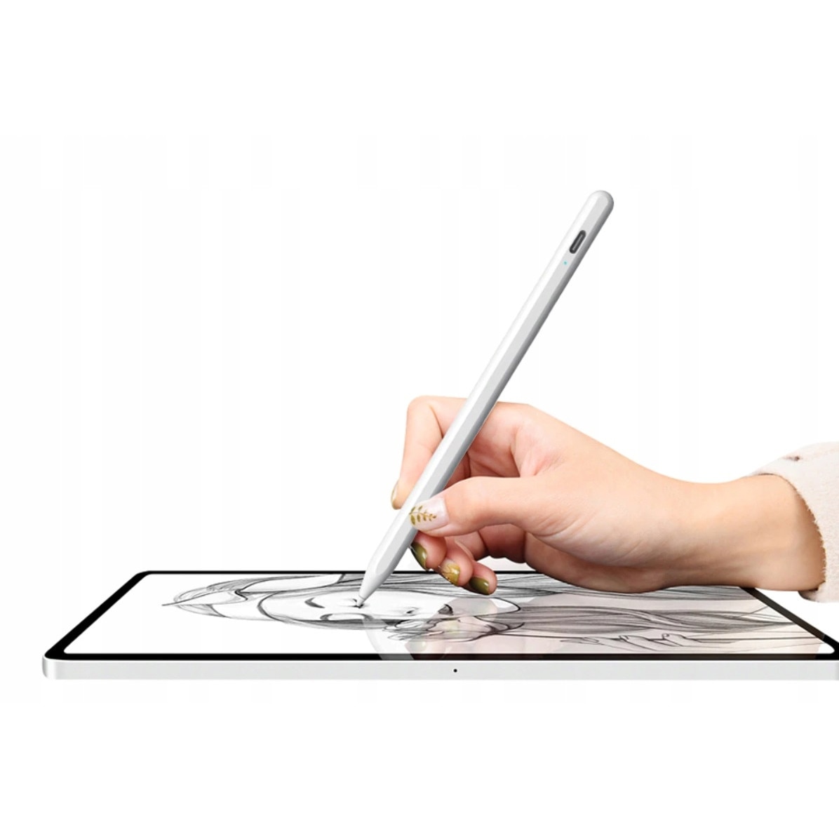 Стилус iPad Pen 2nd Gen Pro, Алуминий, Автономия 20 часа, Бял - eMAG.bg