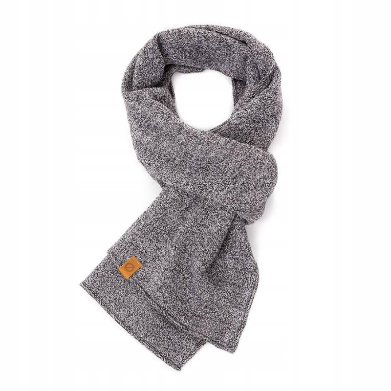 Fular barbati Brodrene, Acril, 150x40 cm, Gri deschis - eMAG.ro