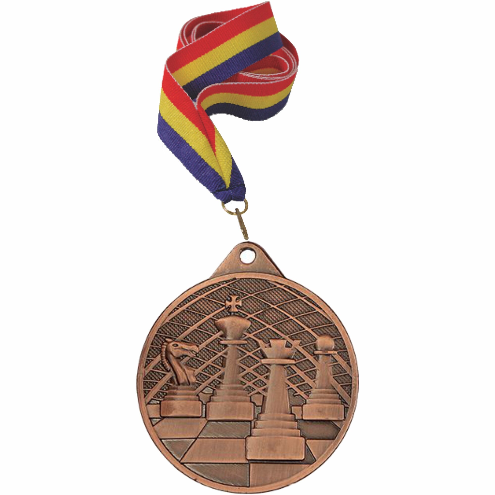 Medalie Sah Bronz si Snur 11 mm tricolor - eMAG.ro