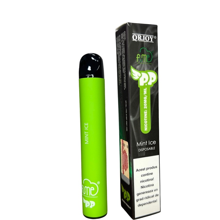 Tigara electronica, Fume Mini, Mint Ice, nicotina 2%, 800 puffuri - eMAG.ro