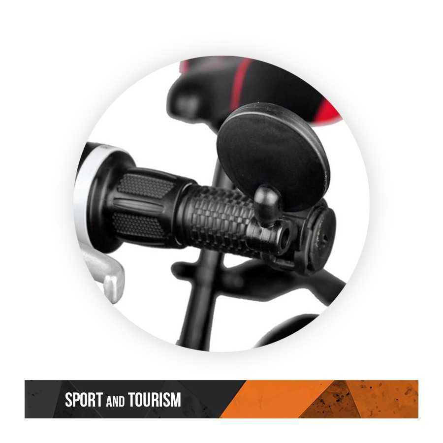 Огледало за обратно виждане за велосипед, 50 mm, черно, COM-BBL6636 ...