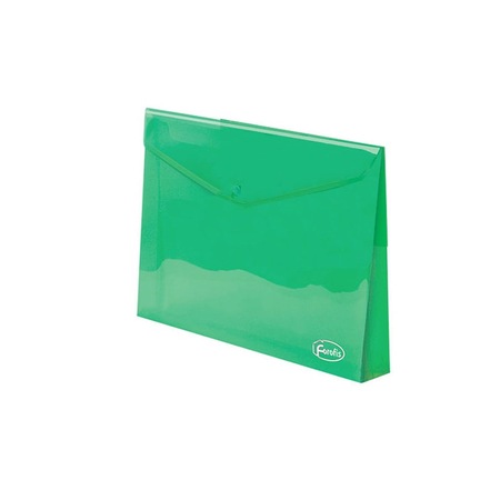 Mapa plastic cu buton, 150 coli, Forofis 91180 verde - eMAG.ro