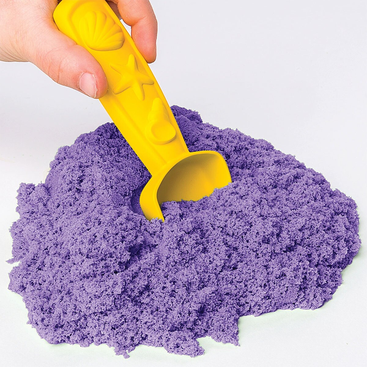 Nisip Kinetic Sand Castel de nisip, violet, 454 g cu accesorii - eMAG.ro