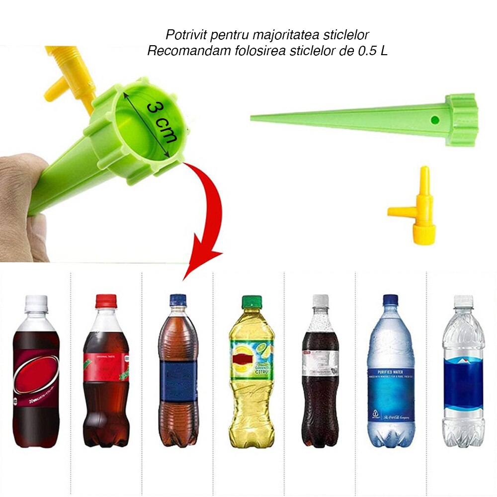 Дозатори LeeXo, С регулируема система на потока, За саксии, Автоматични ...