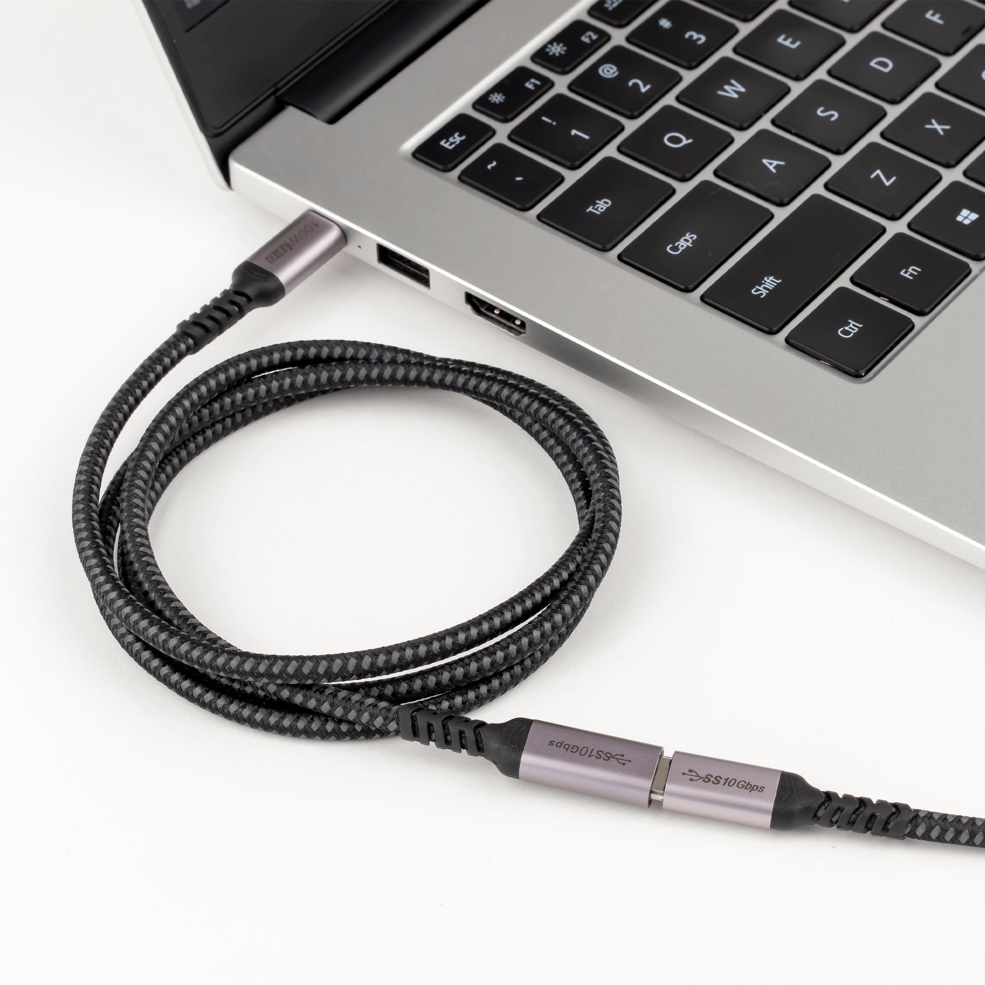 Cablu USB-C Thunderbolt 10 Gbps PD 100W 1,5M Cablu Prelungitor Reagle ...