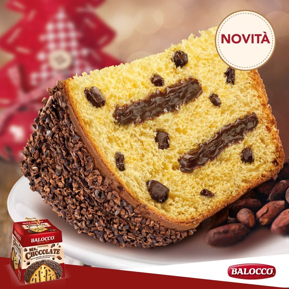 Panettone cu ciocolata Mr. Chocolate, Balocco, 800 g - eMAG.ro