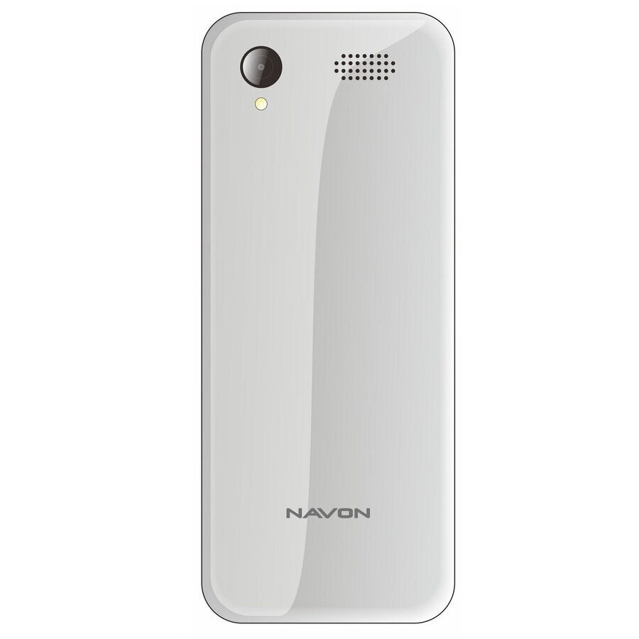 Telefon mobil Navon Classic, Dual Sim, 32 MB RAM, 32 MB, 2G, Argintiu ...