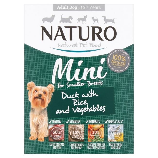 Caserola Naturo Adult Mini cu Carne de Rata, Orez si Legume 150 gr ...