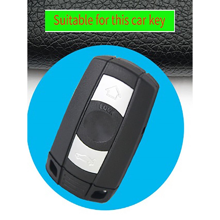 Кафяв кожен калъф за ключ, за BMW E90 E60 E70 E87 E30 E34 E36 E38 E39 E46 - eMAG.bg