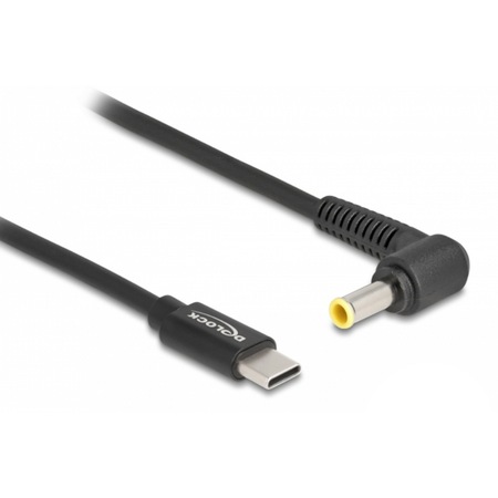 Cablu de alimentare, Delock USB-C, 1,5m, Negru - eMAG.ro