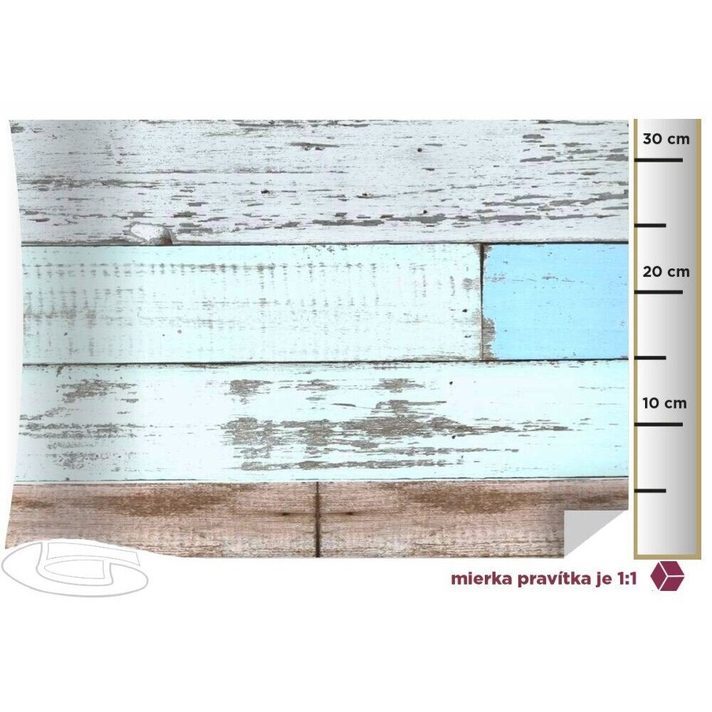 Autocolant mobila/perete model scandura colorat 22-3510 45cm x 2m - eMAG.ro