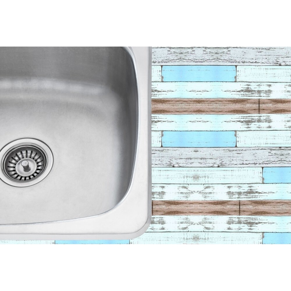 Autocolant mobila/perete model scandura colorat 22-3510 45cm x 2m - eMAG.ro