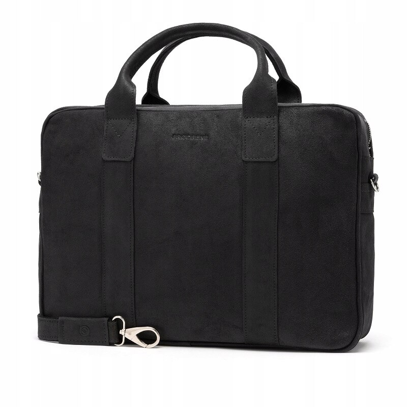 Geanta barbati Brodrene, pentru laptop, Piele naturala, 29x40x9 cm ...
