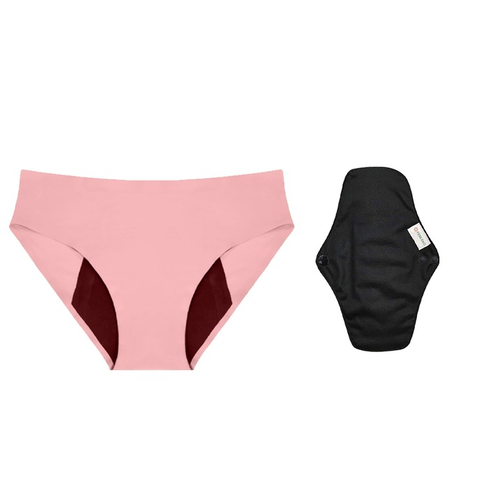 Set menstrual FEMIEKO, chiloti menstruali Frida si absorbant ...