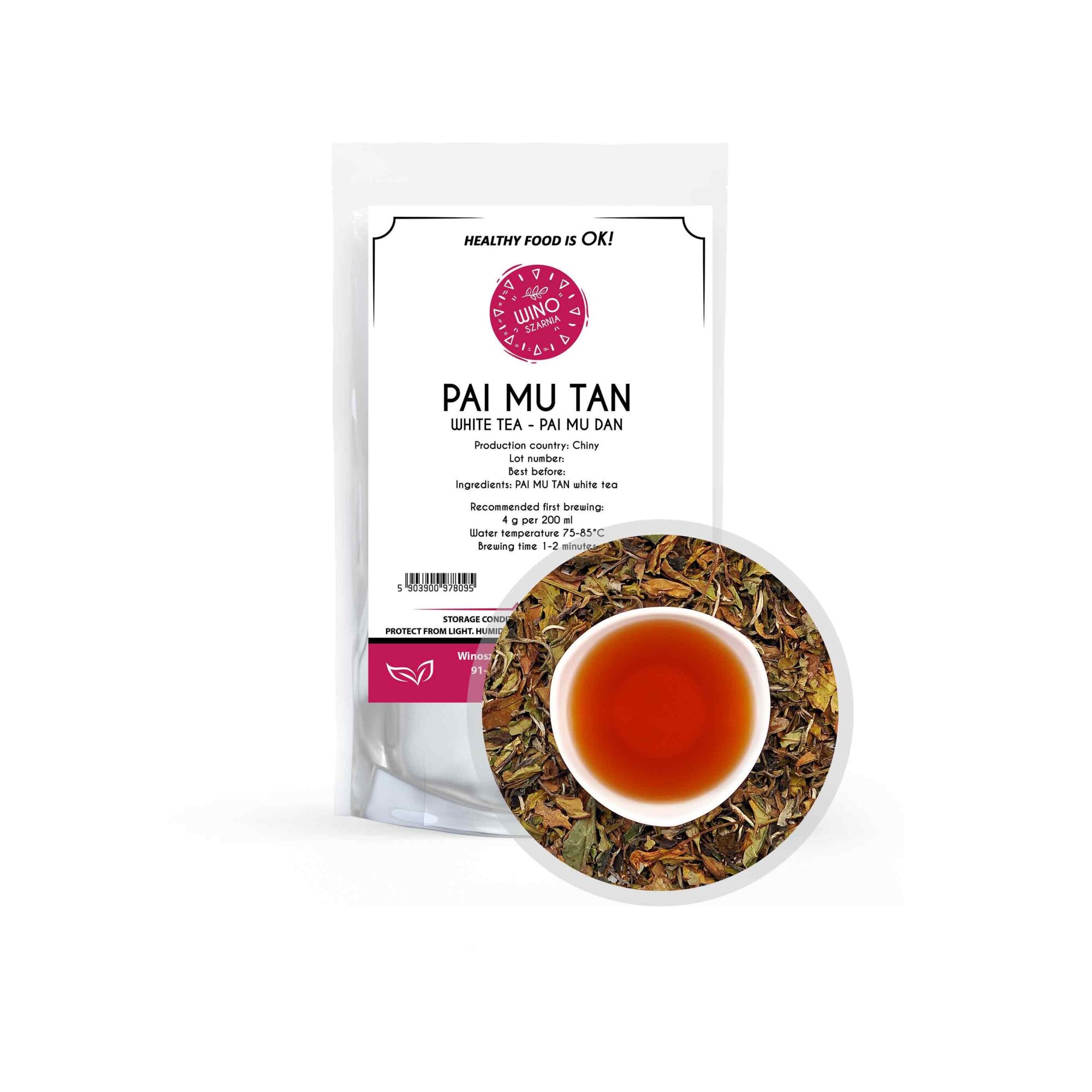 Ceai Pai Mu Tan, Winoszarnia, 1 kg, alb - eMAG.ro
