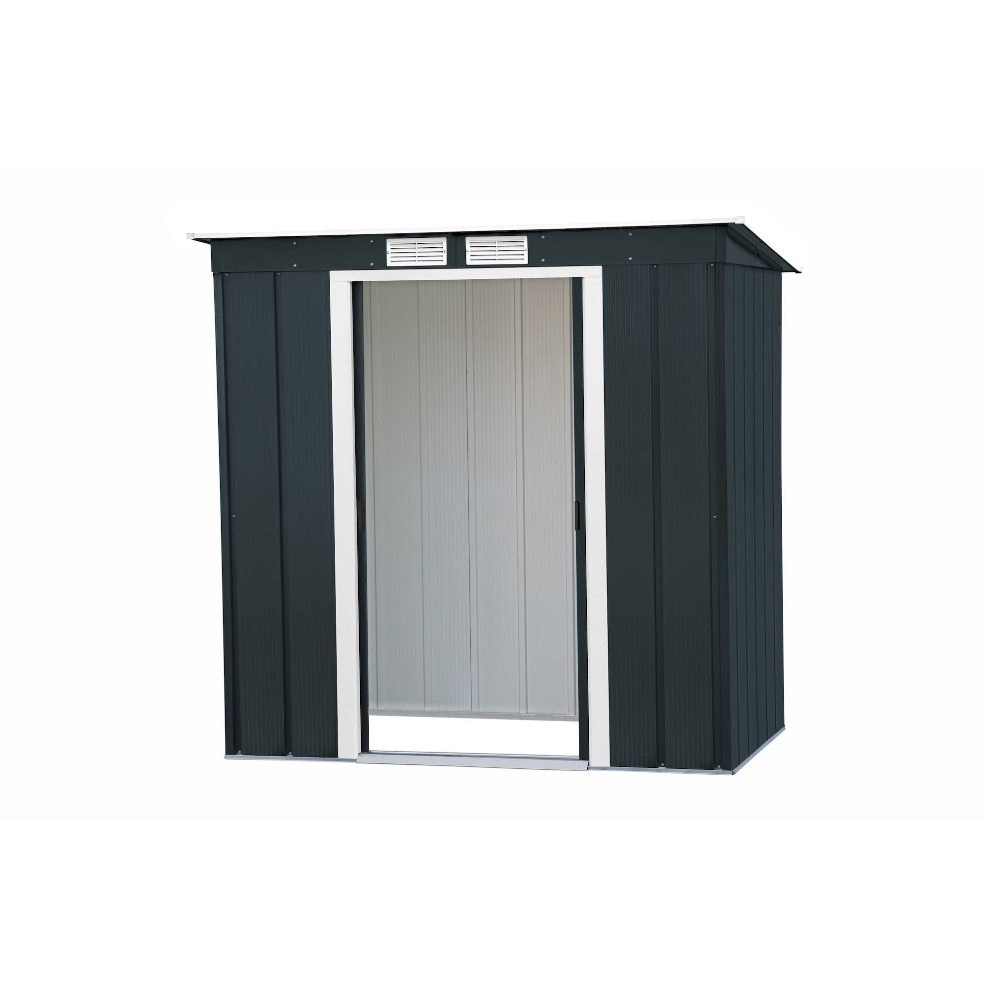 Casa de gradina Duramax, Metal, Antracit - eMAG.ro