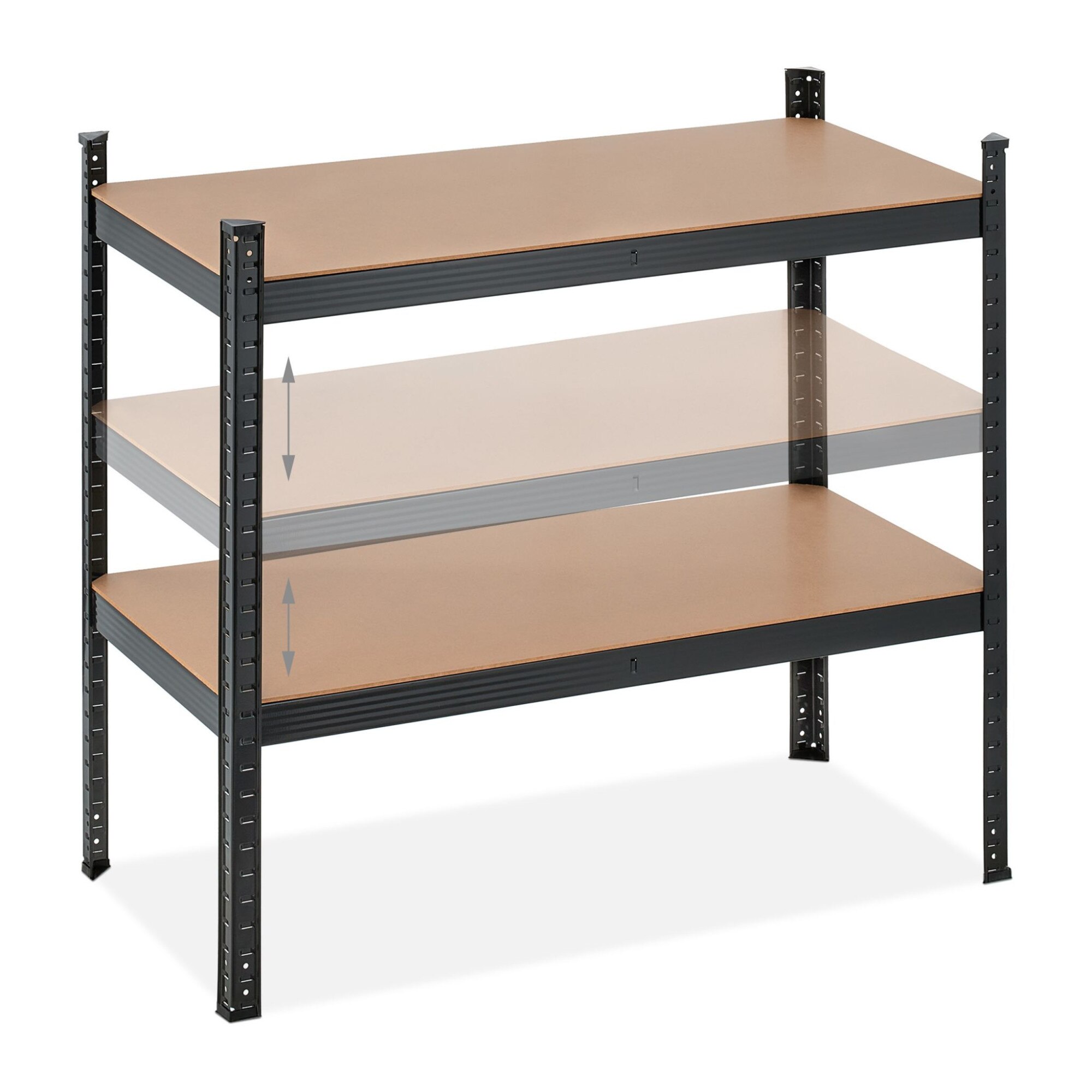 Raft metalic cu 5 polite, dimensiuni 180 x 100 x 50 cm, capacitate ...