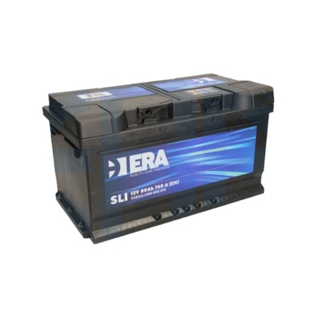 Baterie auto ERA SLI 12V 80Ah 740A - eMAG.ro