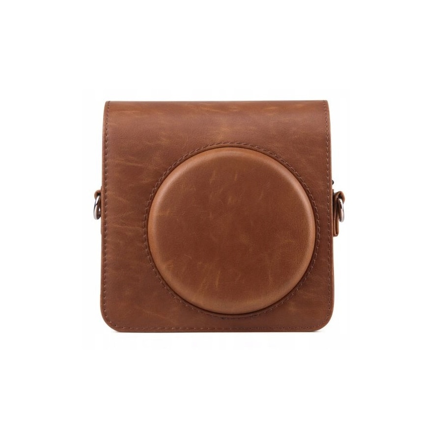 Geanta foto LoveInstant, pentru Fujifilm Instax Square Sq1, maro - eMAG.ro