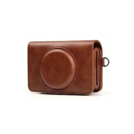 Geanta foto LoveInstant, pentru Kodak Mini Shot Combo 2/C210r, maro ...