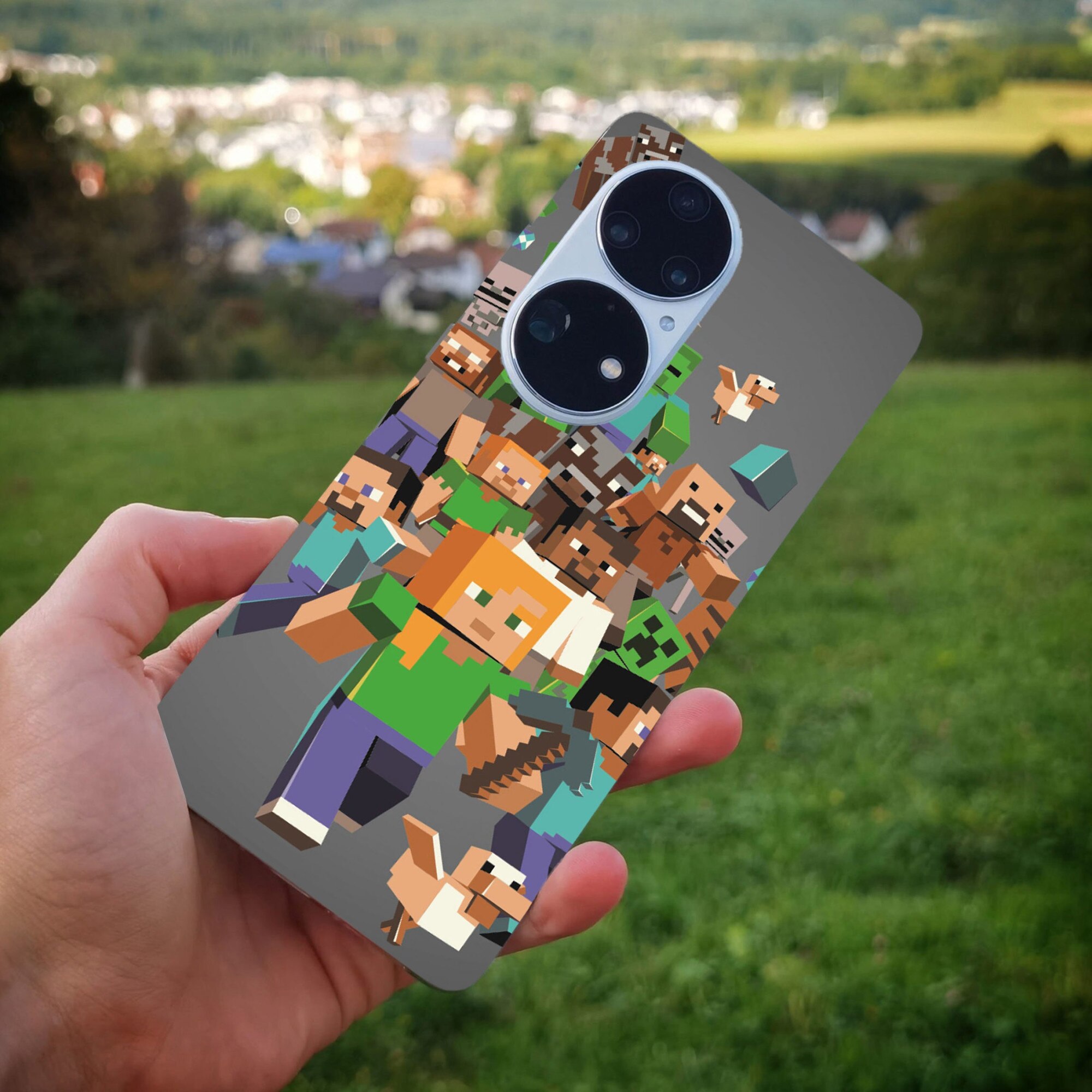 Huawei Mate 40 Pro modellel kompatibilis burkolat Minecraft ...