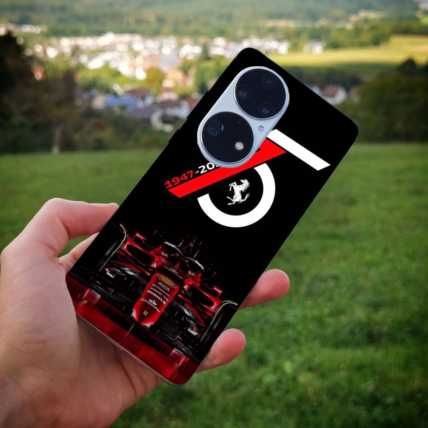 A tok kompatibilis a Huawei Nova Y70 Ferrari F1 75 modellel, szilikon ...