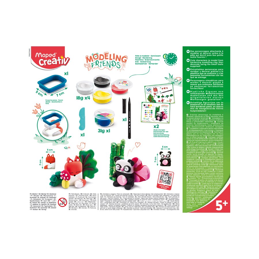 Maped Creativ Cute Modeling Friends modellező gyurma készlet - eMAG.hu