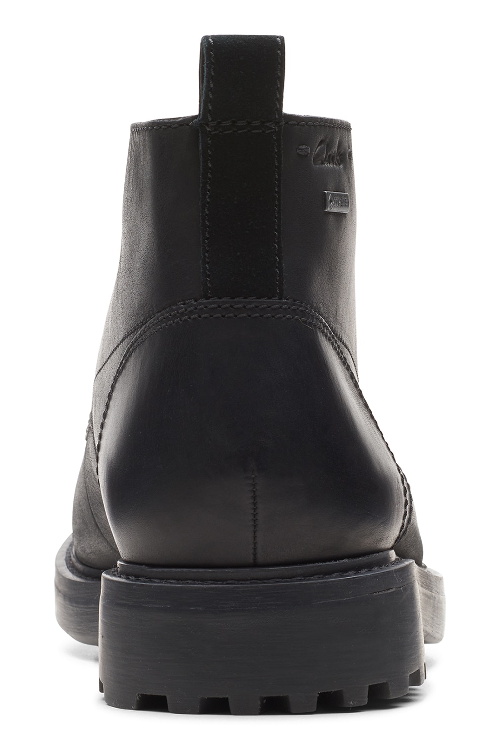 Clarks, Непромокаеми кожени боти Chard, Черен, 10.5 - eMAG.bg