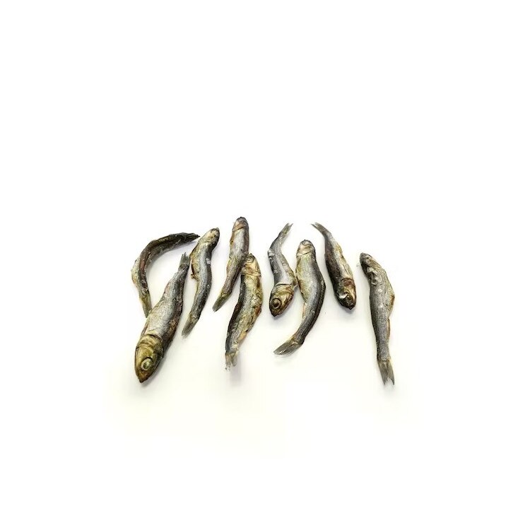 Recompensa ansoa deshidratate intregi, snack 100% natural pentru pisici ...