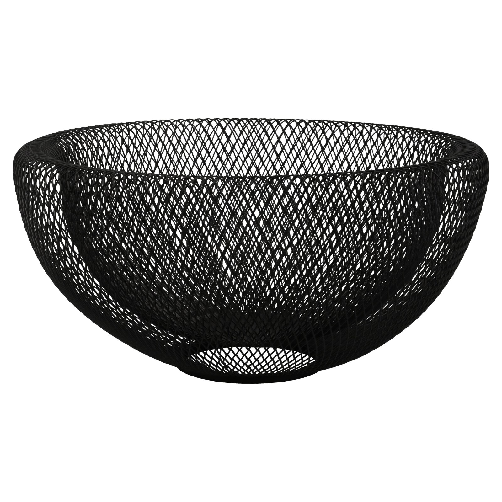 Fructiera Excellent Houseware, metal, 26x12 cm, negru - eMAG.ro