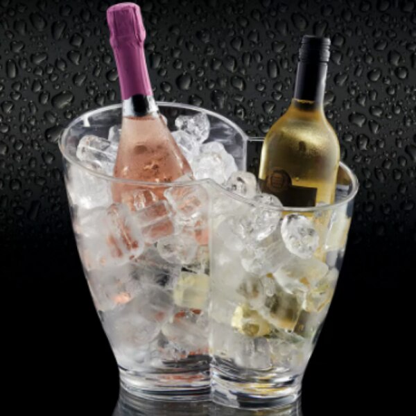 Frapiera din plastic acrilic, Double Cooler, 5.5 litri - eMAG.ro