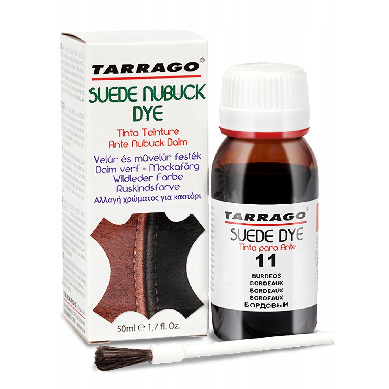 Vopsea incaltaminte din piele, Tarrago, Mov, 50 ml - eMAG.ro