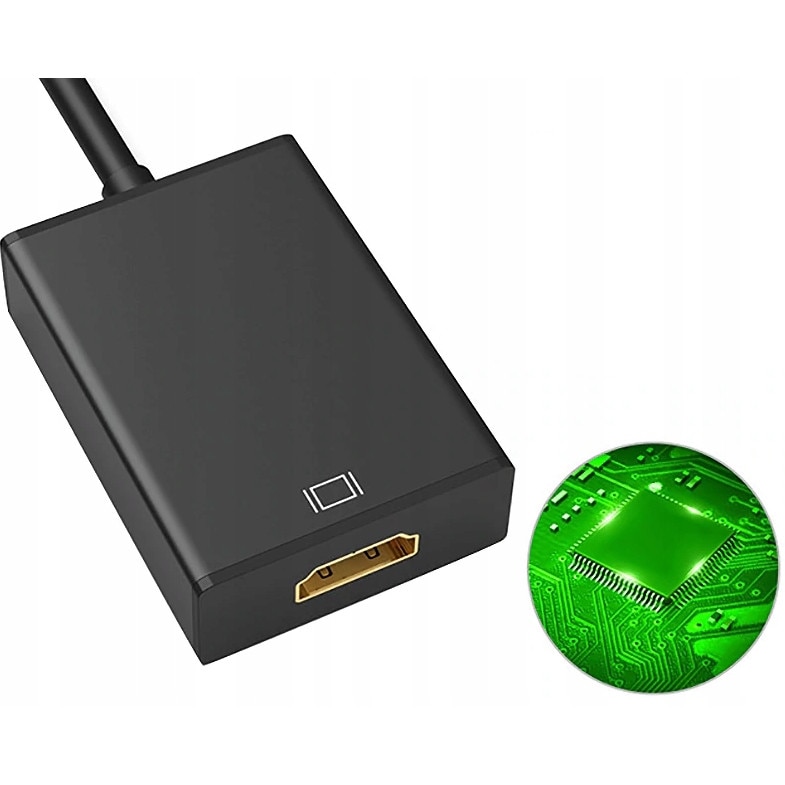 Адаптер за компютър, CO2, USB към HDMI FULL HD конвертор 0110 - eMAG.bg