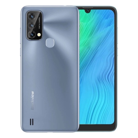 Telefon mobil Blackview A50 Albastru, 4G, IPS 6.088" Waterdrop, 3GB RAM, 64GB ROM, Android 11 ...