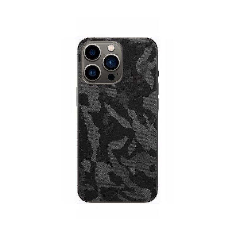 Скин Ofisite за Apple iPhone 13 Pro, Skin HD, Camo Black - eMAG.bg
