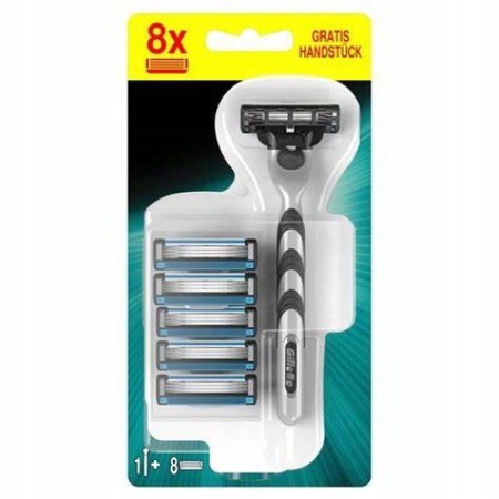 Set de ras Gillette Mach 3, contine un aparat de ras si 8 rezerve cu 3 ...
