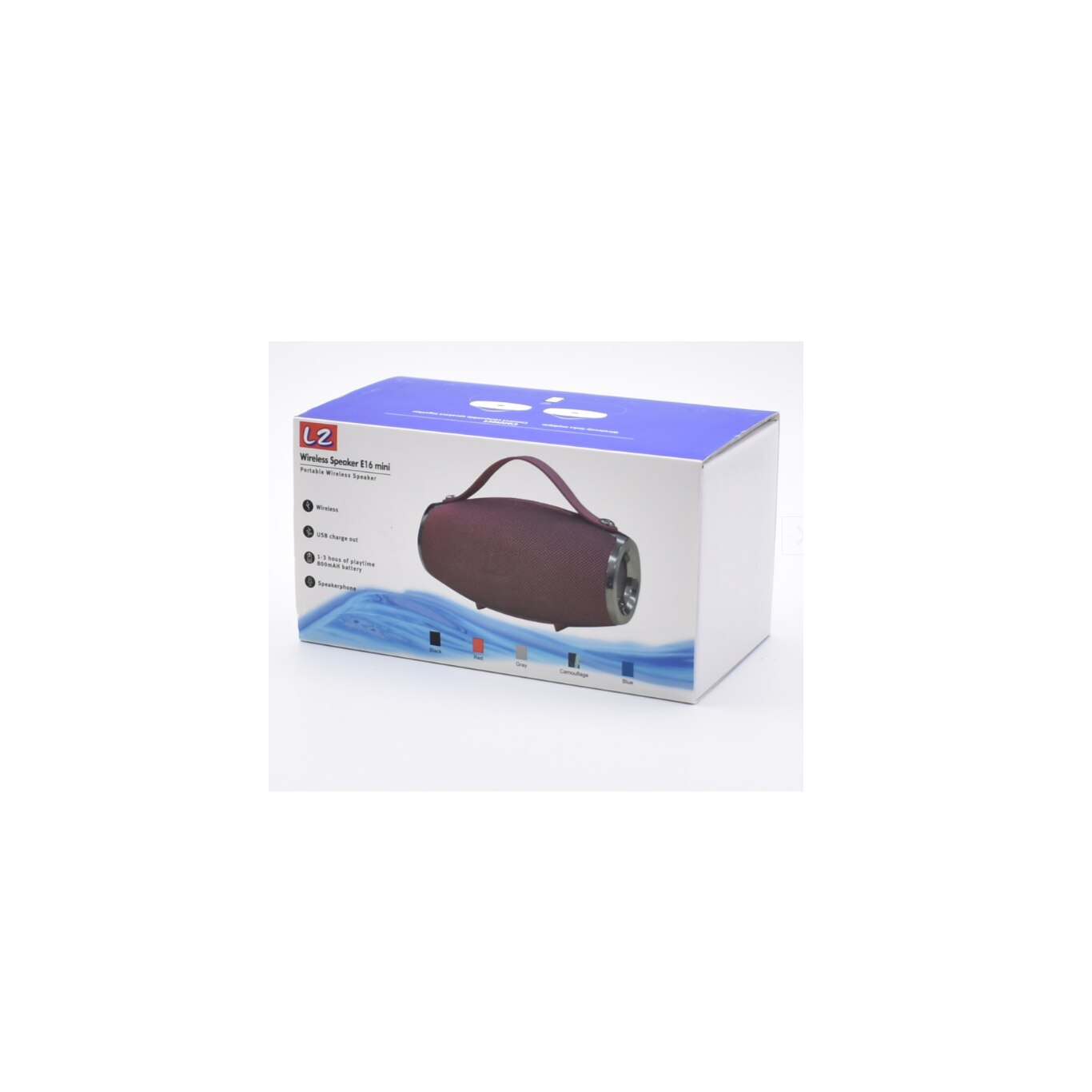 Boxa portabila cu bluetooth, mp3, USB/TF, AUX, Led RGB - eMAG.ro