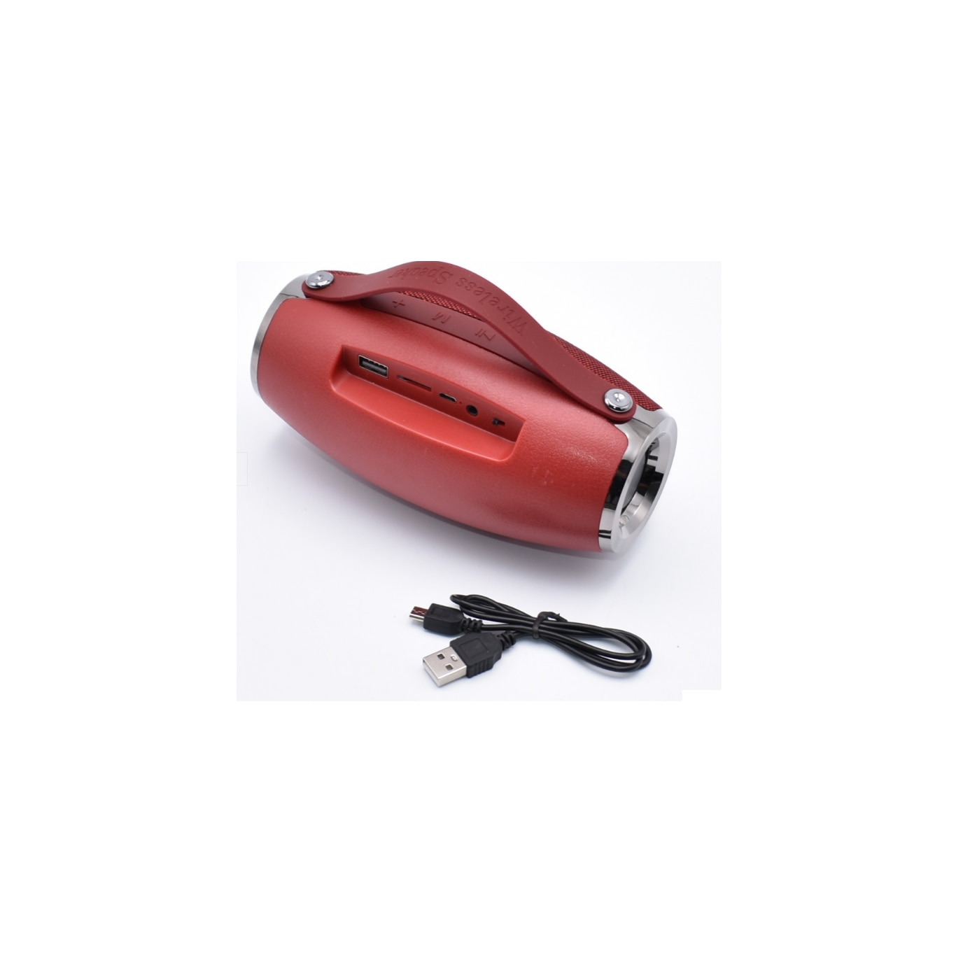 Boxa portabila cu bluetooth, mp3, USB/TF, AUX, Led RGB - eMAG.ro