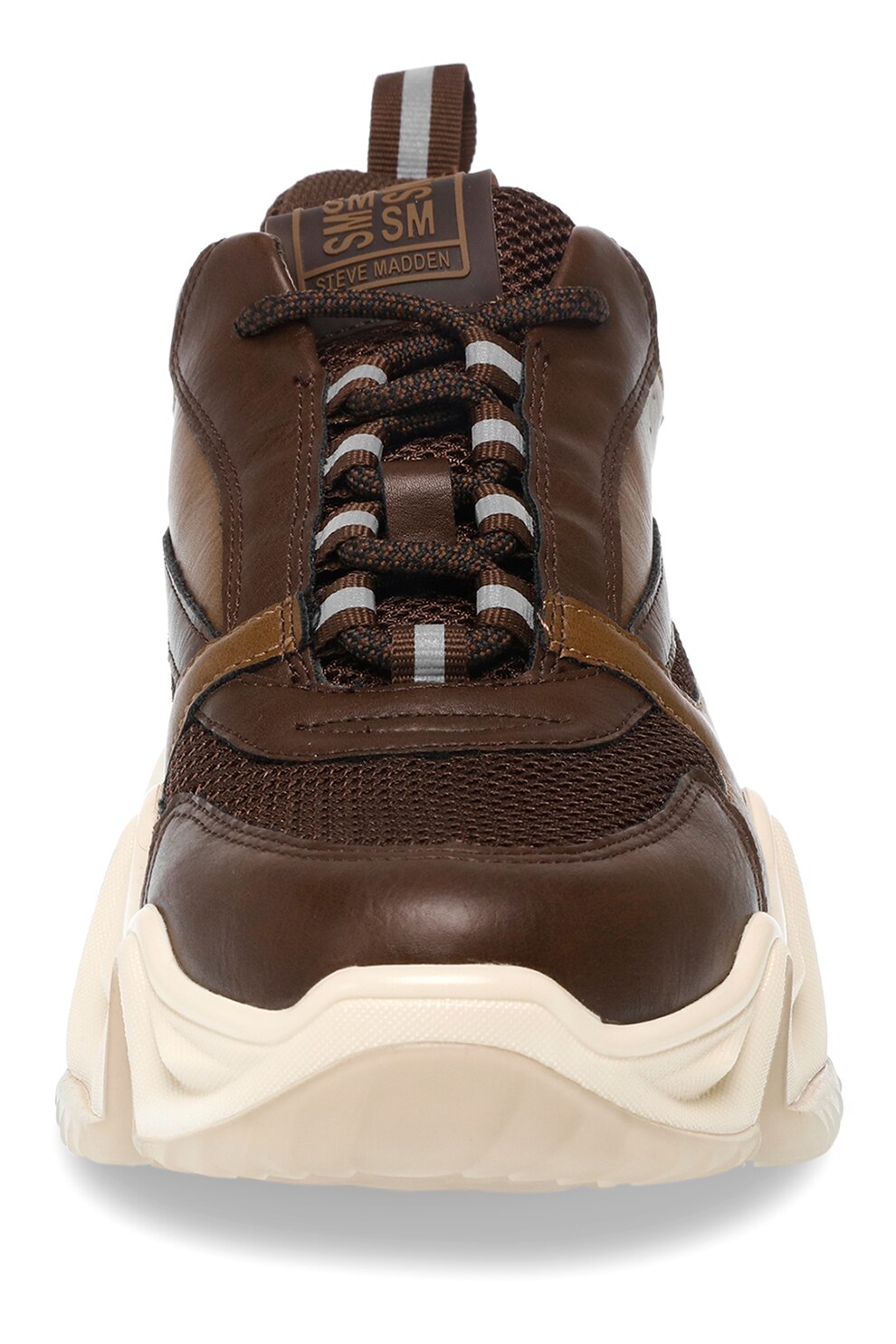 Steve Madden, City Soul vastag talpú sneaker hálós anyagbetétekkel ...