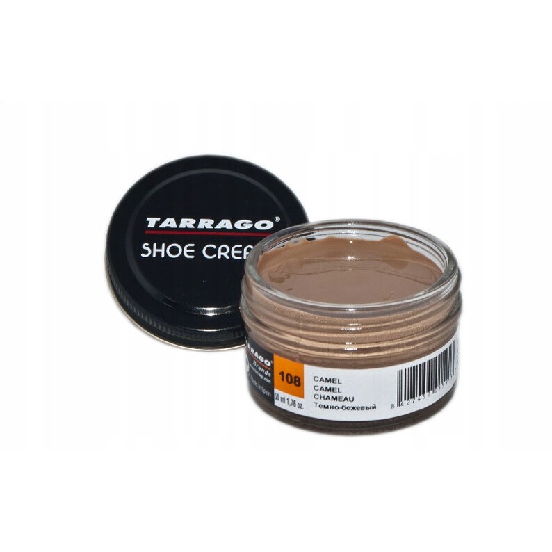 Crema pentru pantofi, Tarrago, Camel 108, 50ml - eMAG.ro