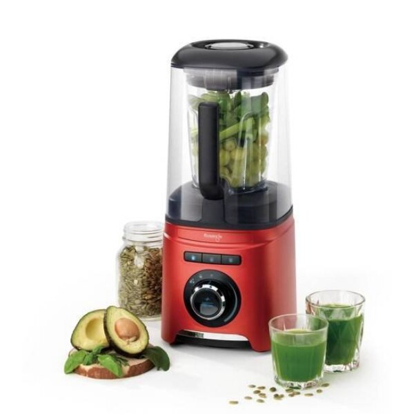 Blender de bucatarie, Kuvings, 1500W, 1l, Rosu - eMAG.ro