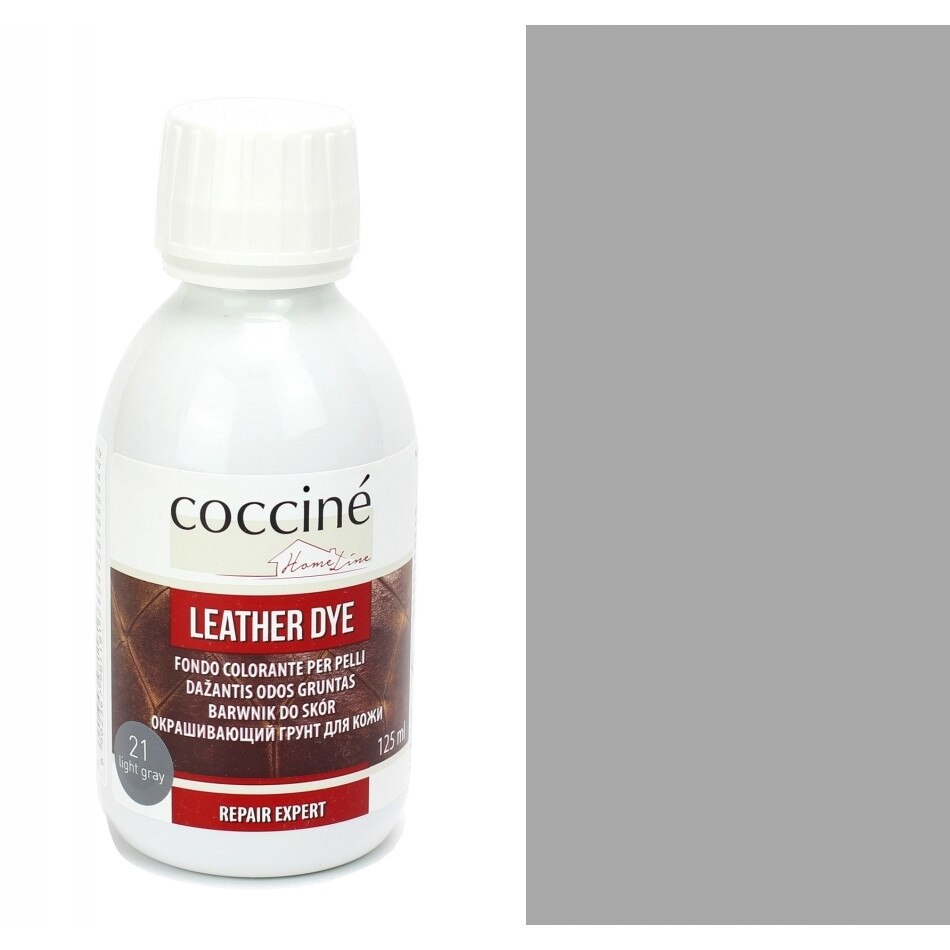 Vopsea piele, Coccine, 125 ml, Gri - eMAG.ro
