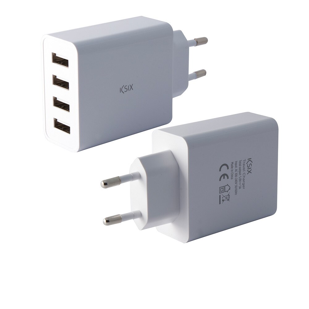 Adaptor cu 4 porturi USB pentru priza. - eMAG.ro