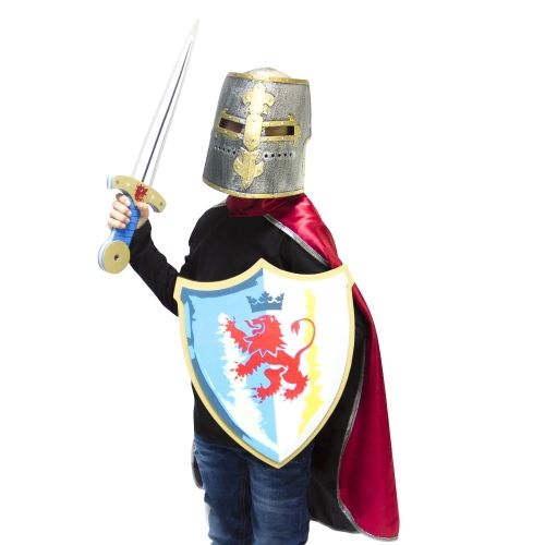 Mantie de cavaler Imaginarium Lancelot Cape, capa de material satinat ...