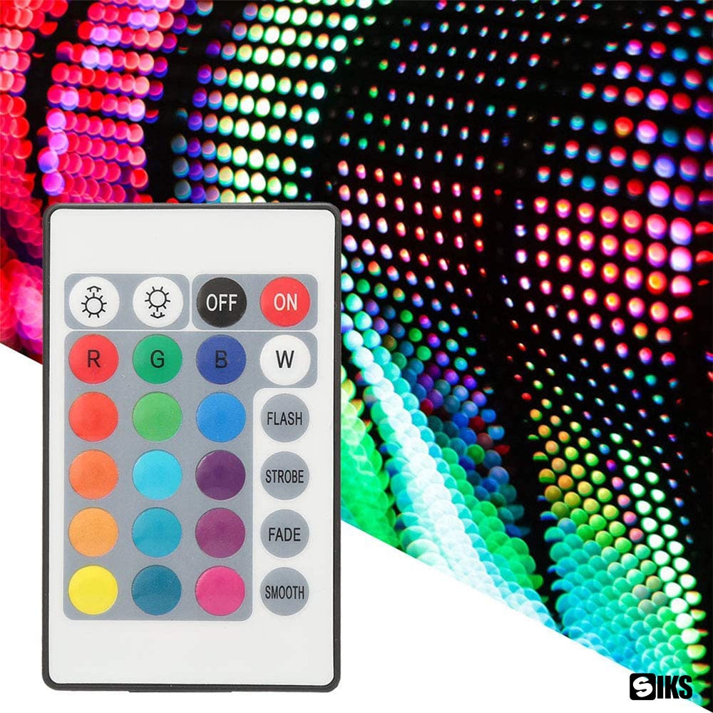 Telecomanda LED RGB SIKS, Control Banda Led, 84 x 53 x 7 mm, On/Off, 24 ...