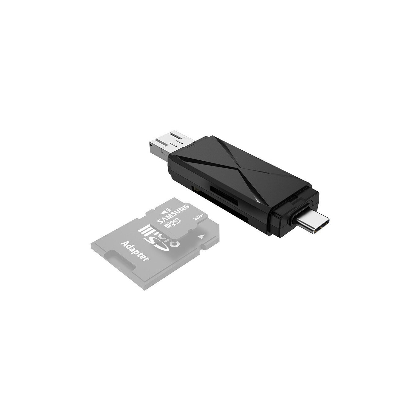 Cititor Carduri Microsd Puluz cu Mufa SD/TF/Type-C/Micro USB/USB - eMAG.ro