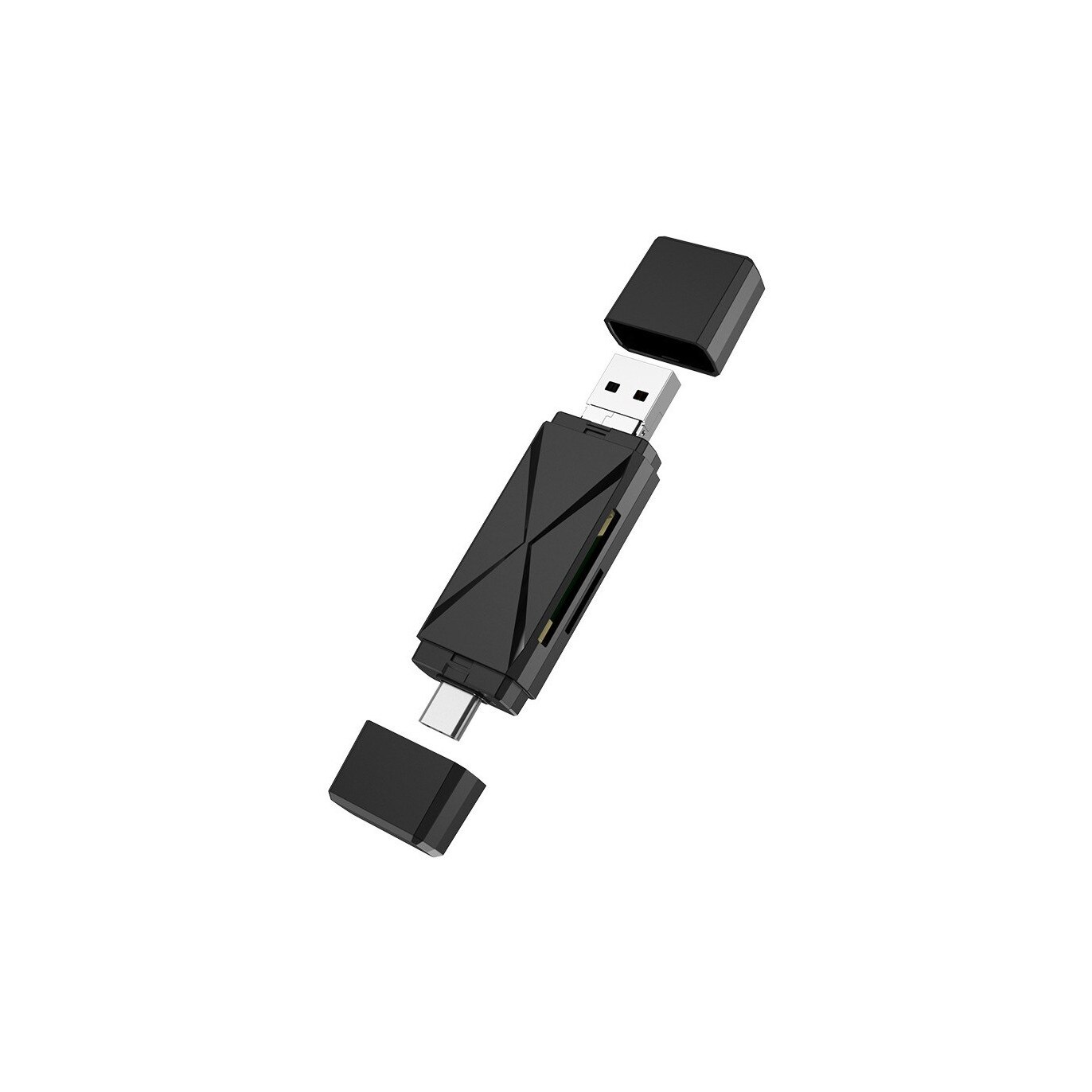 Cititor Carduri Microsd Puluz cu Mufa SD/TF/Type-C/Micro USB/USB - eMAG.ro