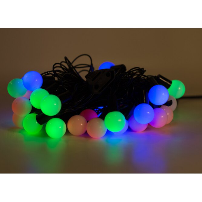 Instalatie De Craciun Profesionala, Sir Iluminat Cu Becuri Mari, 40 LED ...