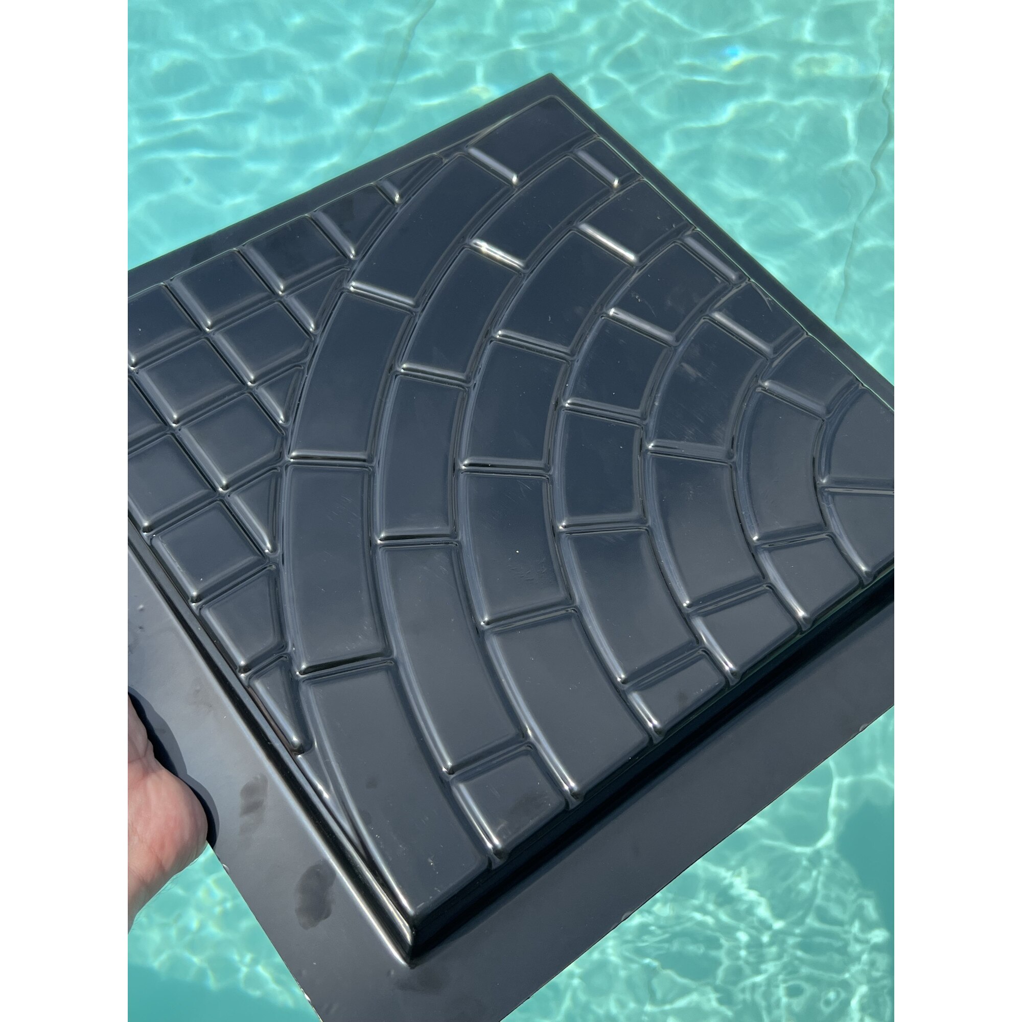 Matrita pavaj, model 4, plastic ABS, negru, 33x33x4cm - eMAG.ro